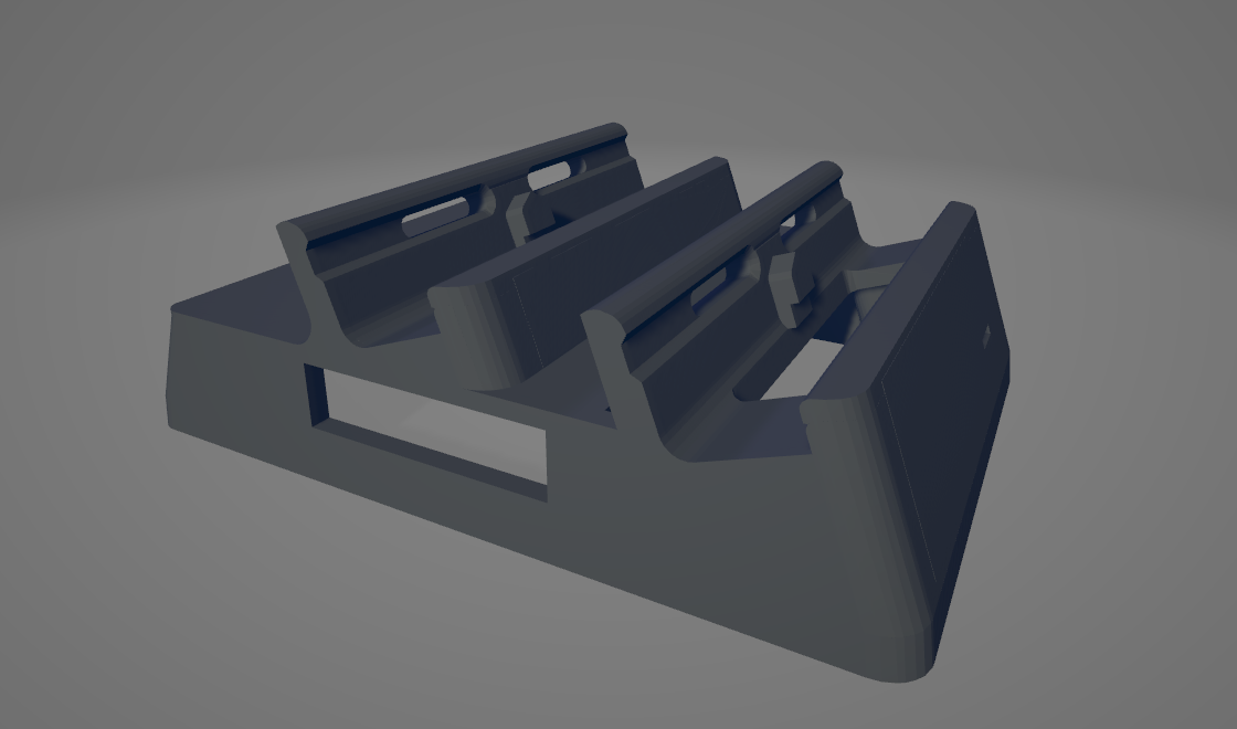Switch Dock - Dual Slot by Tea Break Gaming | Download free STL model ...