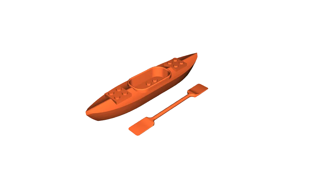 LEGO KAYAK by Mgr. Pavel Krist | Download free STL model | Printables.com