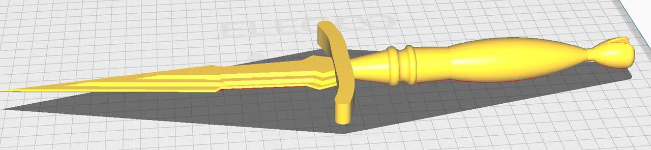 Dagger by 3D | Download free STL model | Printables.com