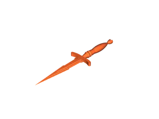 Dagger by 3D | Download free STL model | Printables.com