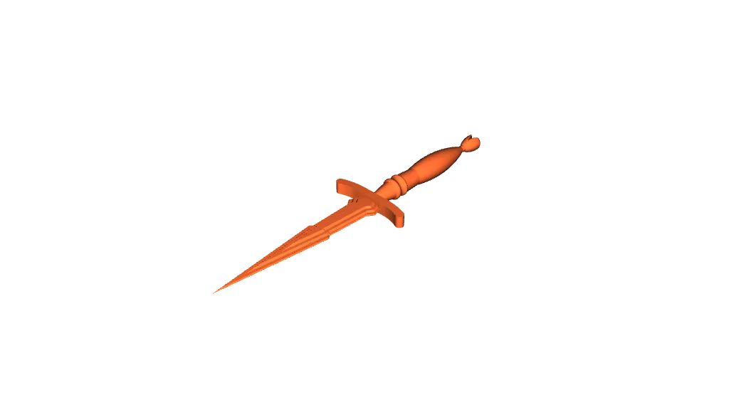 Dagger by 3D | Download free STL model | Printables.com