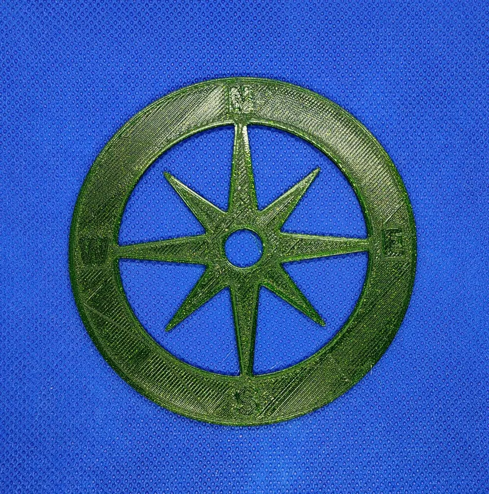 Compass with indicator by mcko | Download free STL model | Printables.com