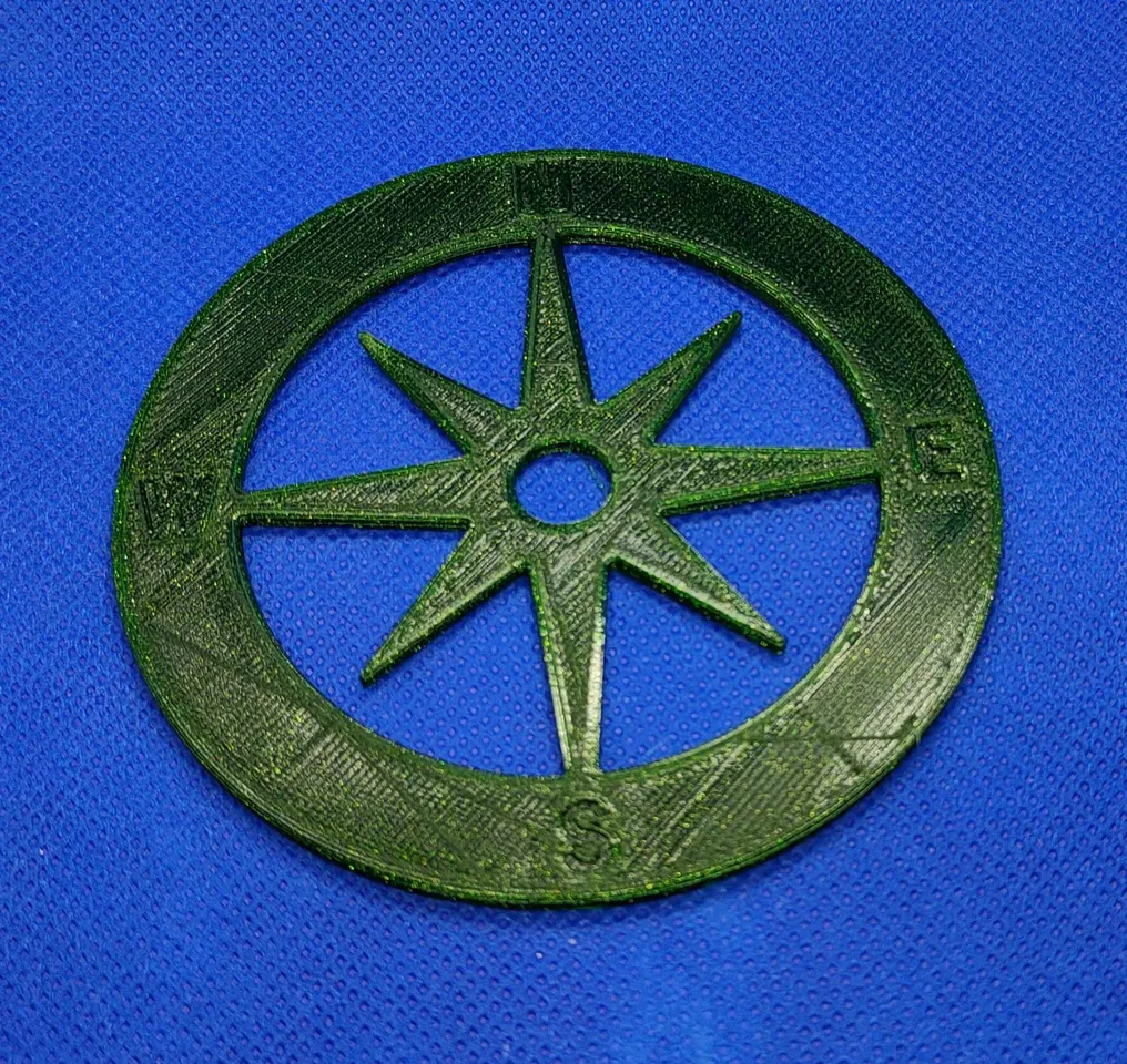 Compass with indicator by mcko | Download free STL model | Printables.com