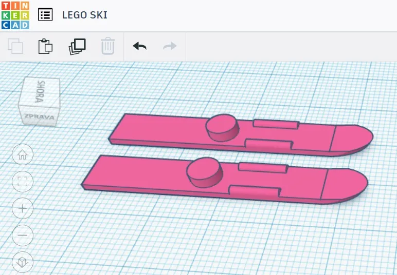 LEGO SKI by Mgr. Pavel Krist | Download free STL model | Printables.com