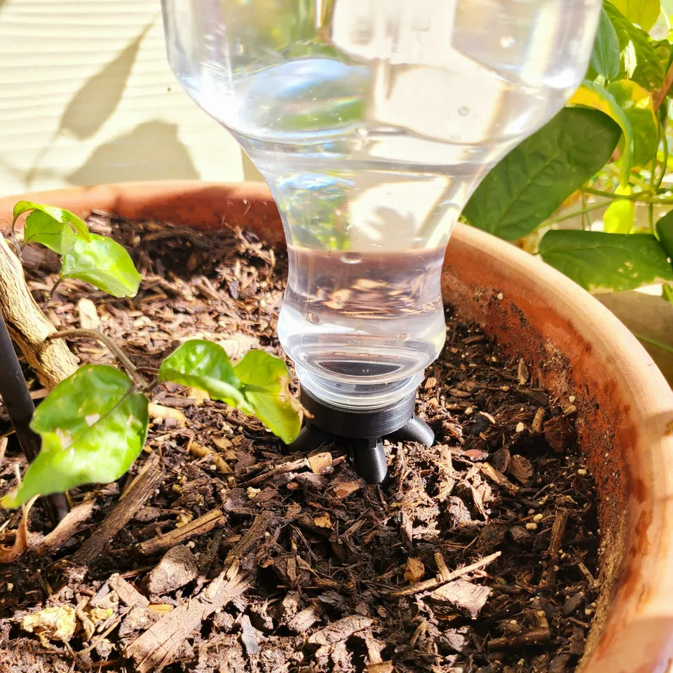 Watering Spike Cap by J.Overton | Download free STL model | Printables.com