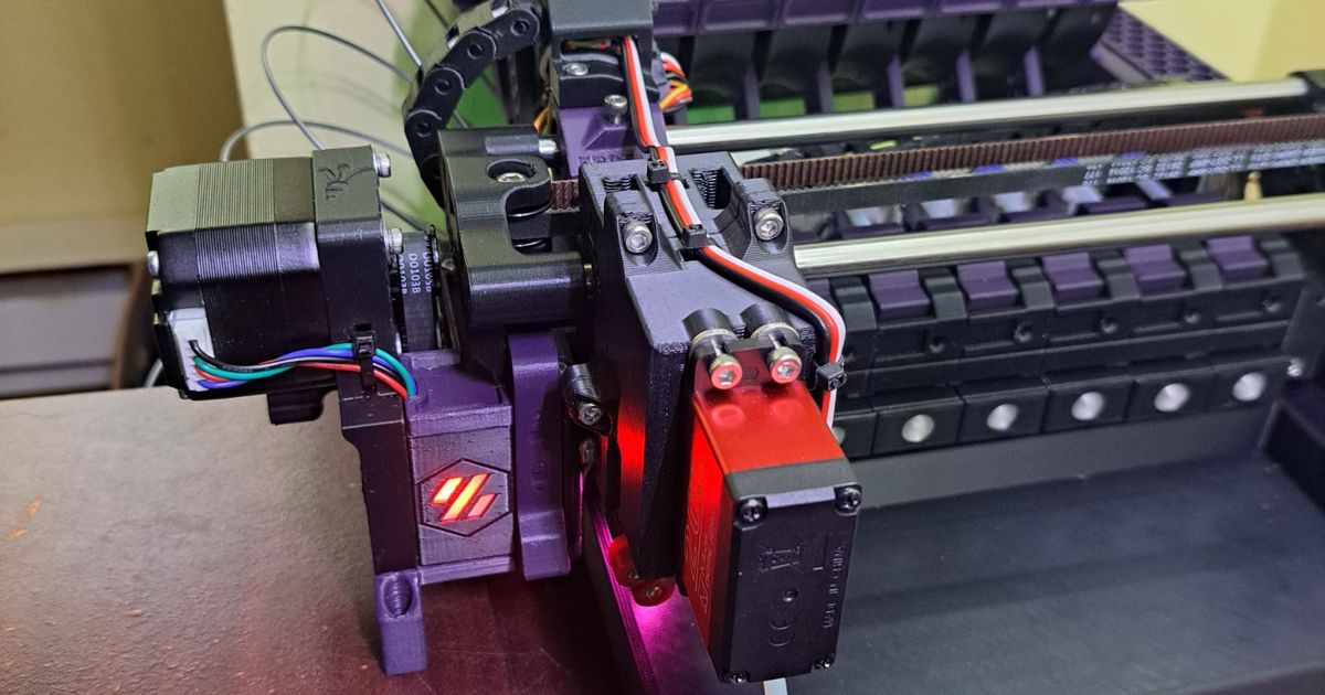 ERCF V2 Front gearbox status led por 35°C0lDFuSi0n | Descargar modelo ...