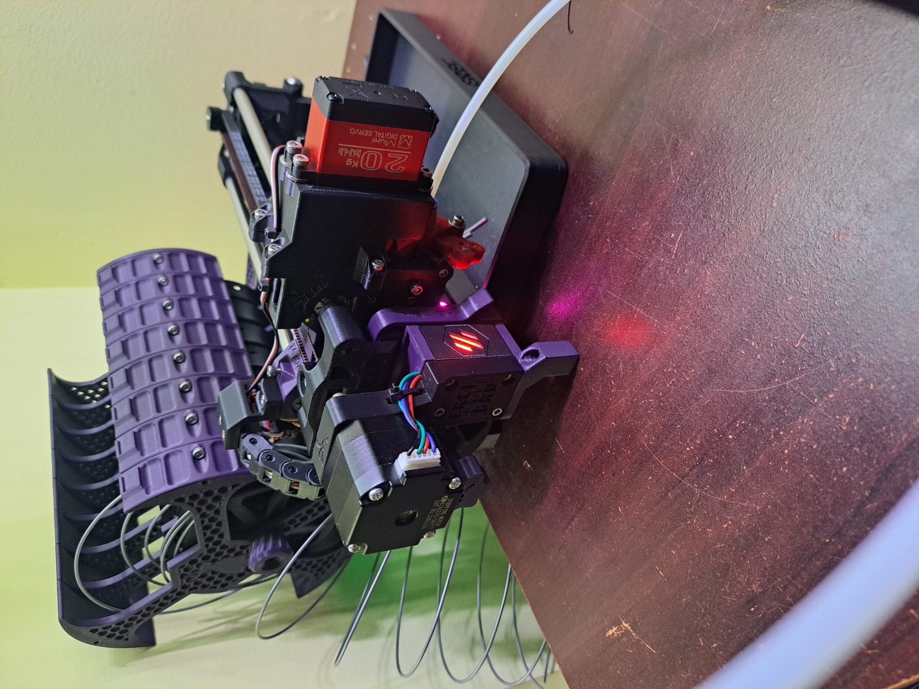 ERCF V2 Front gearbox status led por 35°C0lDFuSi0n | Descargar modelo ...