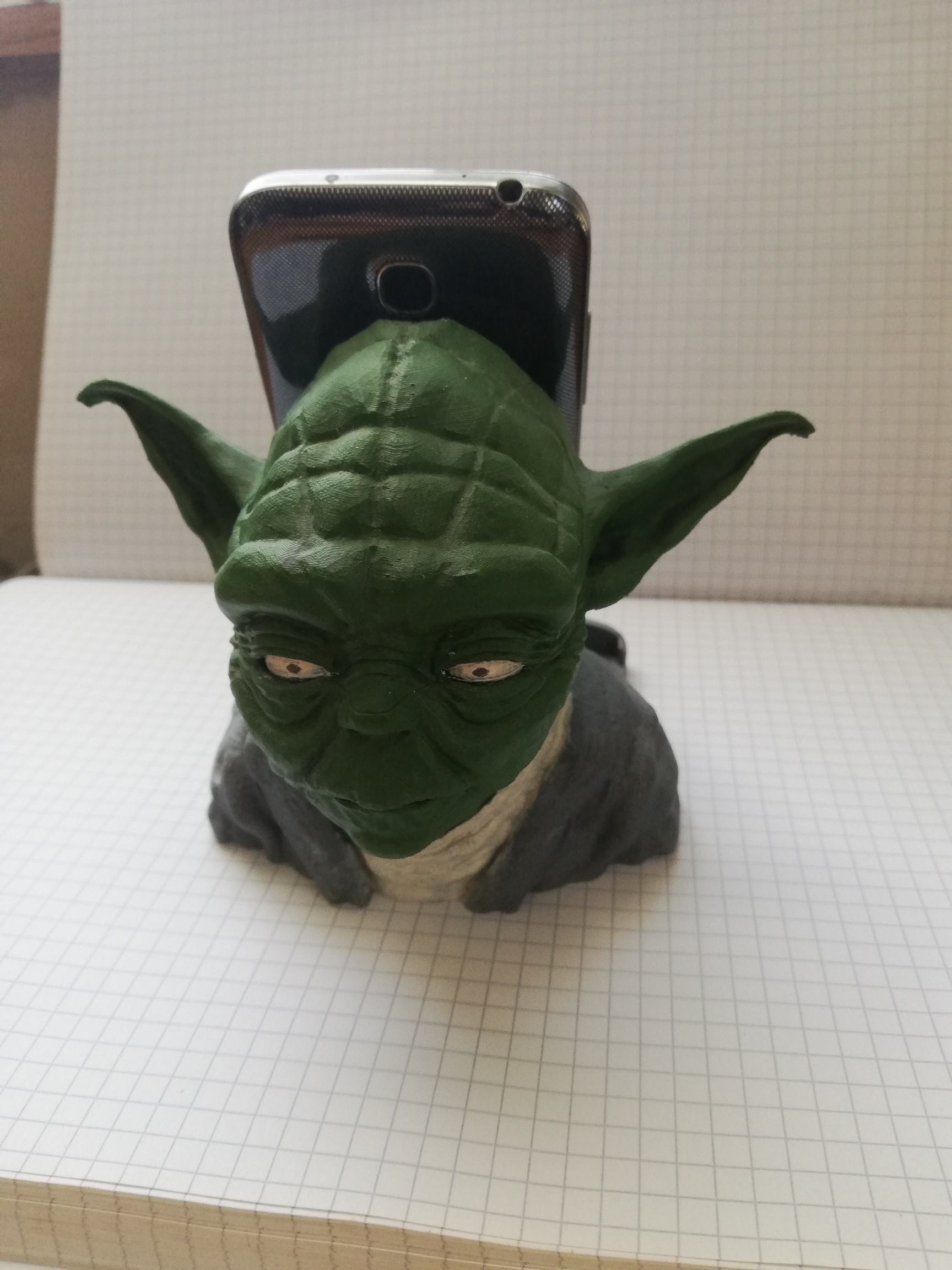 Yoda Phone support Phone stand by KB_Prototypes | Download free STL ...