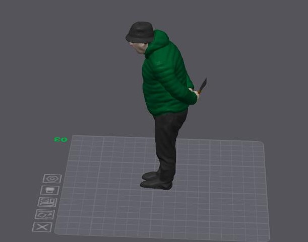 Umarell stampa Umarell by Adrix64 | Download free STL model ...
