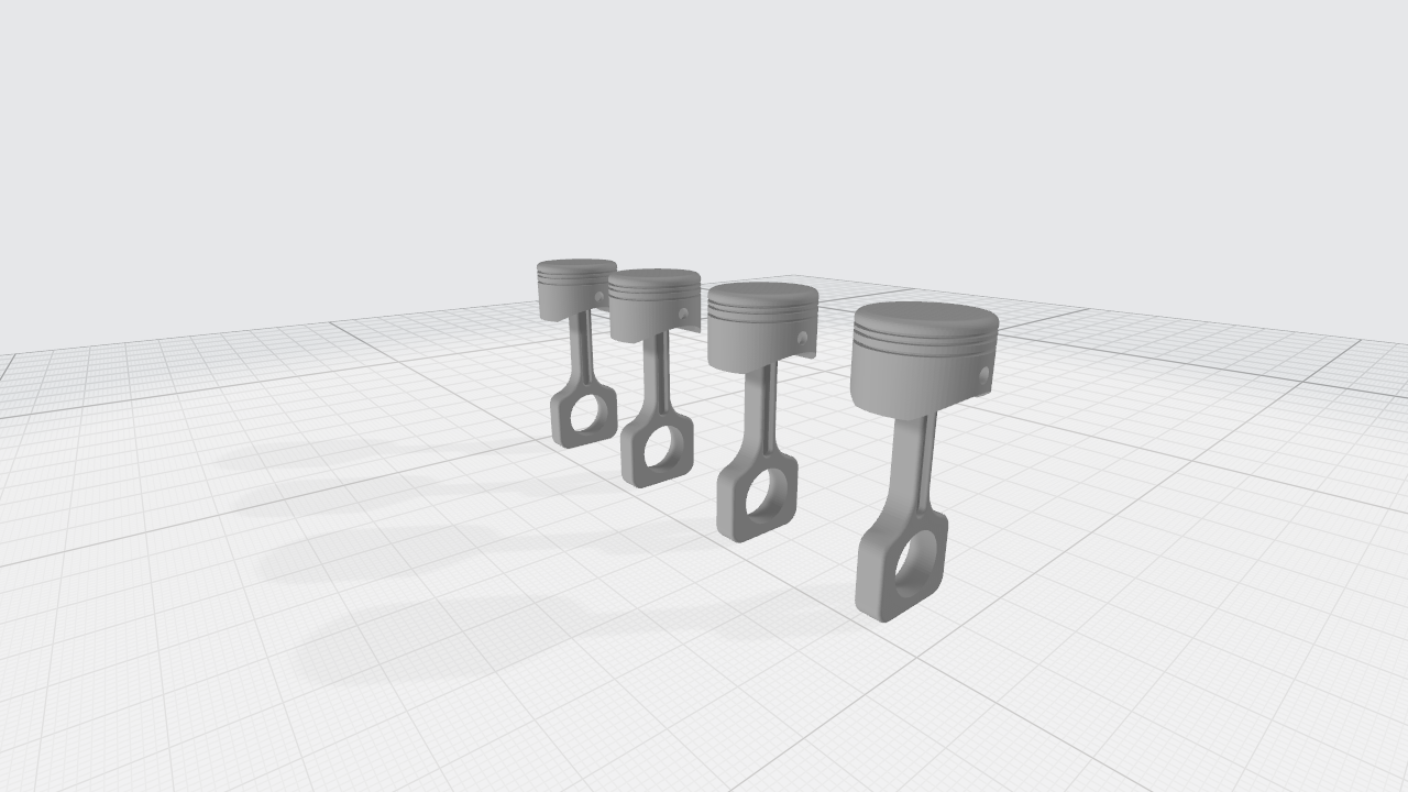 Piston Engine by Tom Sender 2007 | Download free STL model | Printables.com