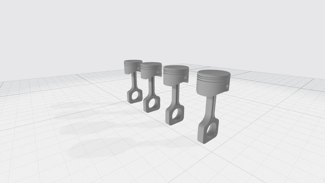 Piston Engine by Tom Sender 2007 | Download free STL model | Printables.com