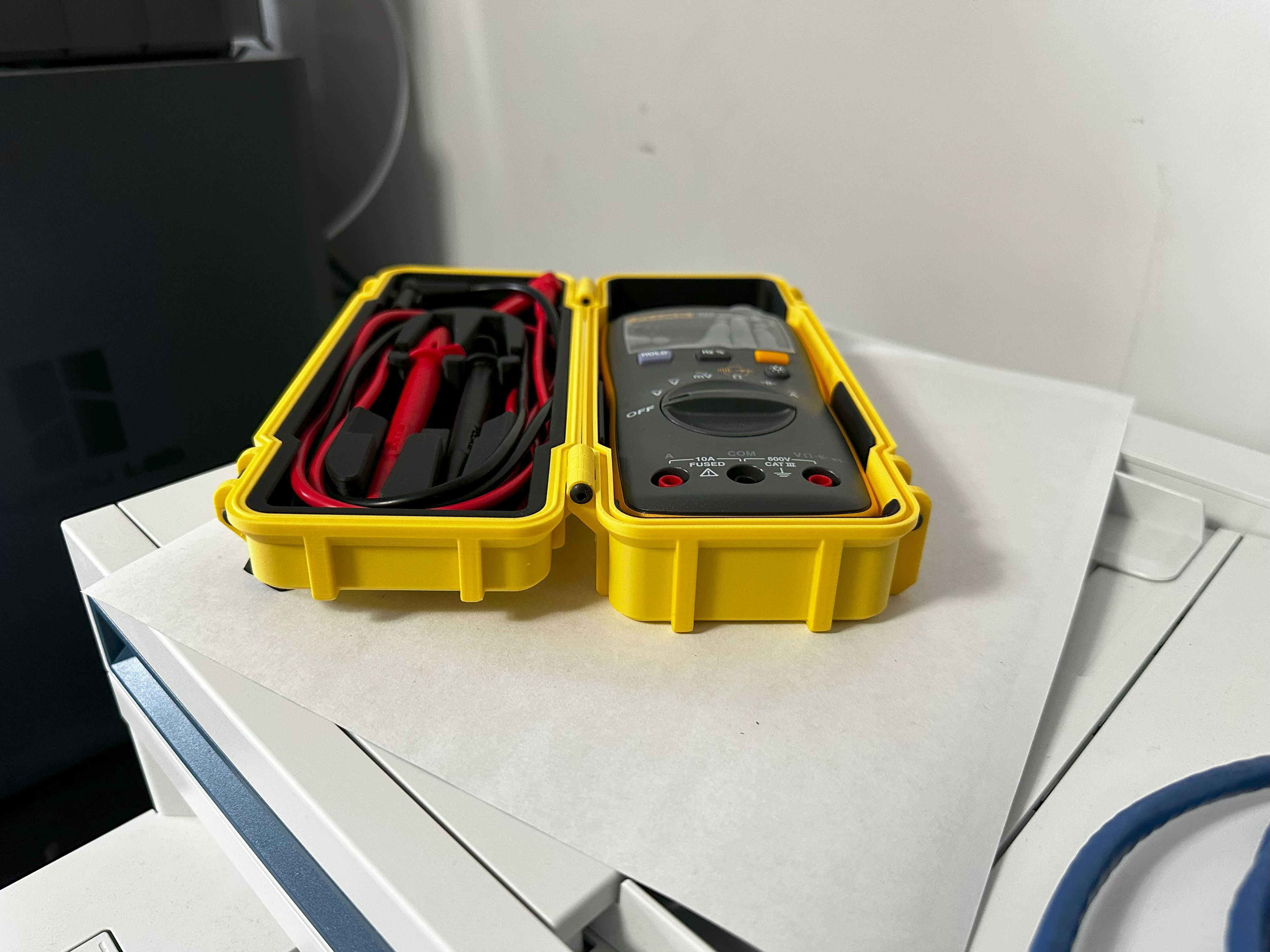 Fluke 107 Rugged Case Modified Latch by Macka | Download free STL model ...