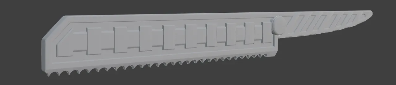 Science fiction saw blade by Funny Chicken Prints | Download free STL ...