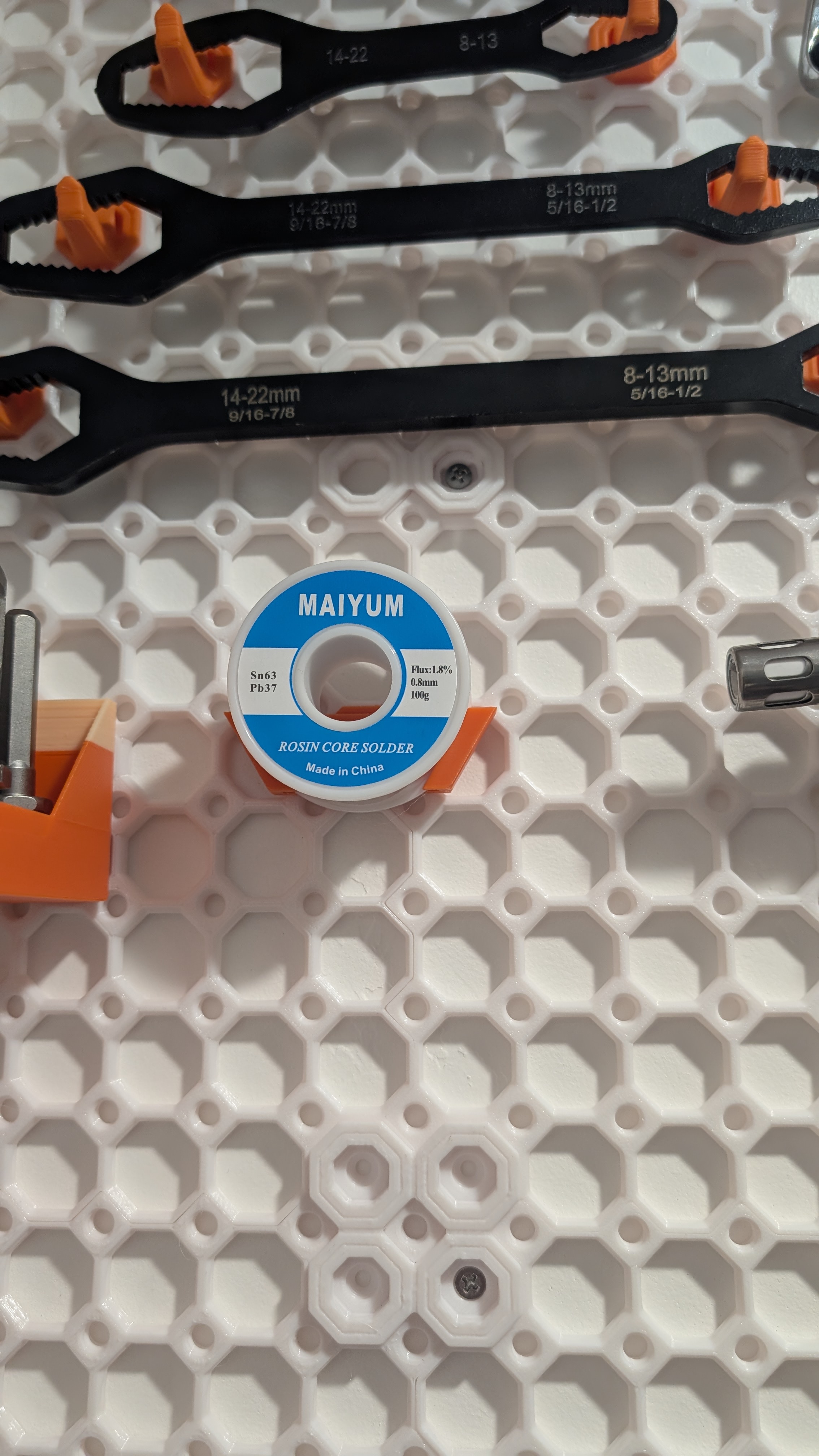 [Multiboard] Solder Spool/ Reel holder by AnuragD | Download free STL model | Printables.com