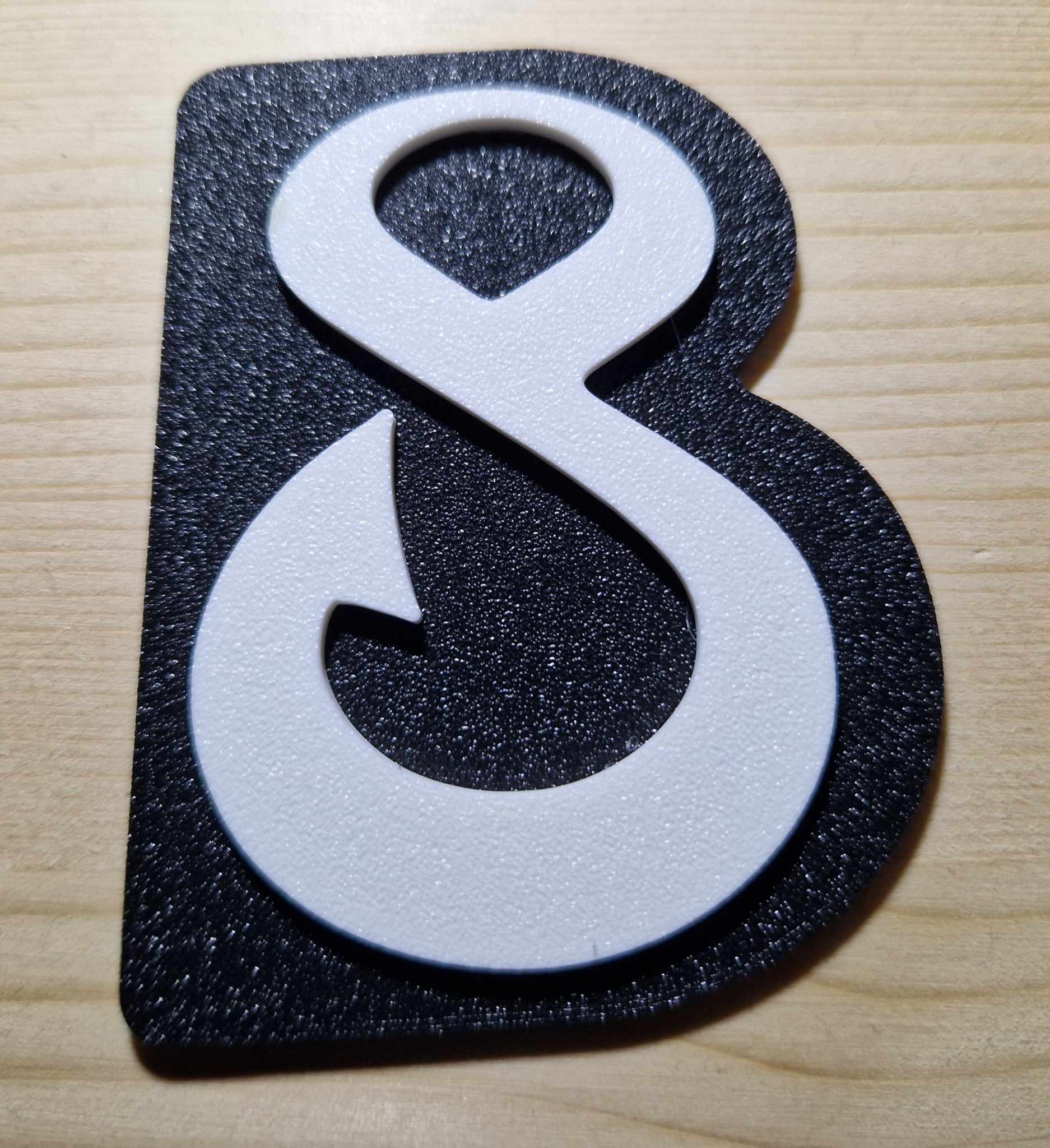 B8 Logo (CS2) by Mikkel Hedegaard | Download free STL model ...