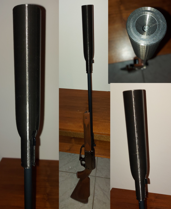 Air Gun Silencer DX 881 (Also for Daisy 880) by Spacelion | Download ...
