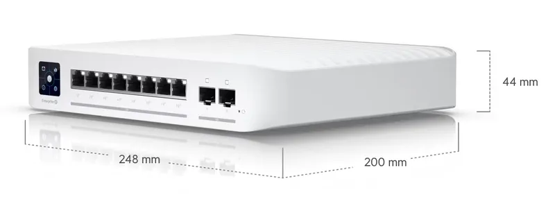 Unifi USW-Enterprise-8-PoE (120W) Switch - 1U Rack Mount da faydee | Scarica il modello STL ...