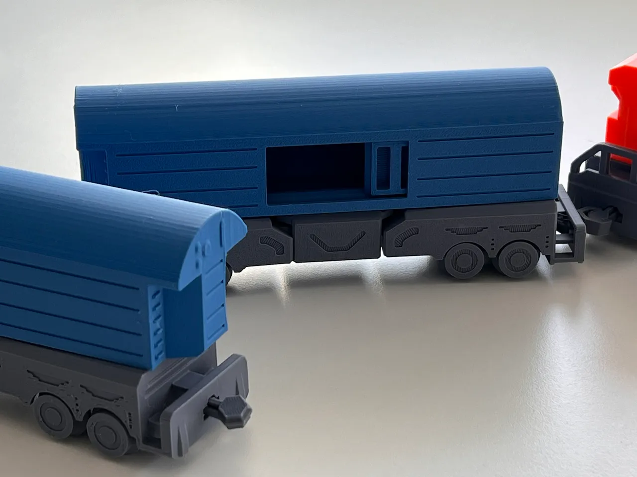 Cargo Wagon (Print in Place) by jdormer9 | Download free STL model ...