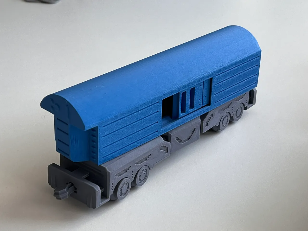 Cargo Wagon (Print in Place) by jdormer9 | Download free STL model ...
