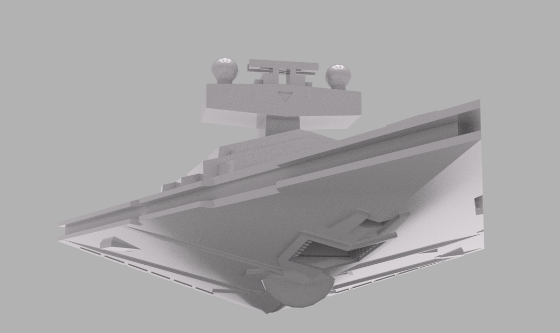 Star Destroyer by Alexand3DP | Download free STL model | Printables.com