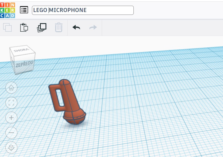 LEGO MICROPHONE von Mgr. Pavel Krist | Kostenloses STL-Modell ...
