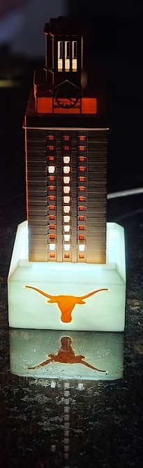 UT Tower Lighted Number 1 by winsettr | Download free STL model ...