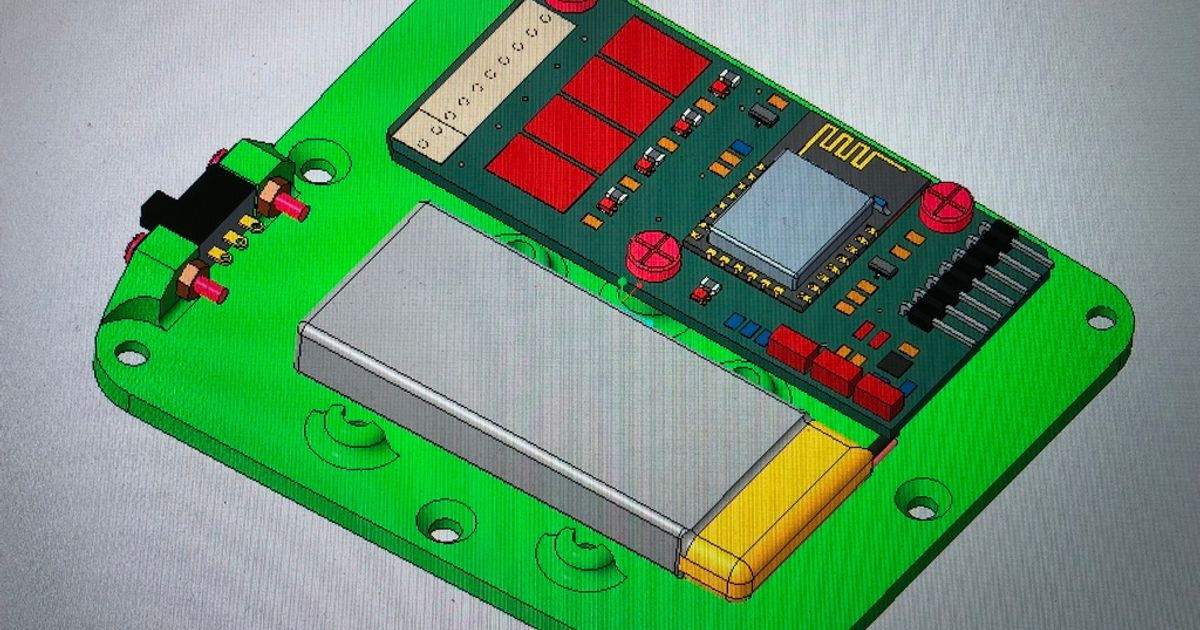 ESP-Control MK1 by Scorch1262 | Download free STL model | Printables.com