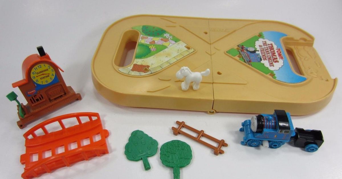 TOMY Thomas The Tank Engine Fold & Go Folding Mini Wind-Up Train Set by phosphor418 | Download ...