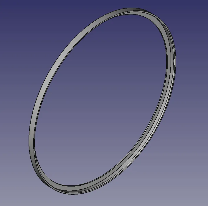 Spool Ring for Cardboard Spools with uneven brims by Madness Improvised ...