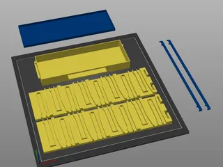 Simple Tray Organizer by Manny | Download free STL model | Printables.com