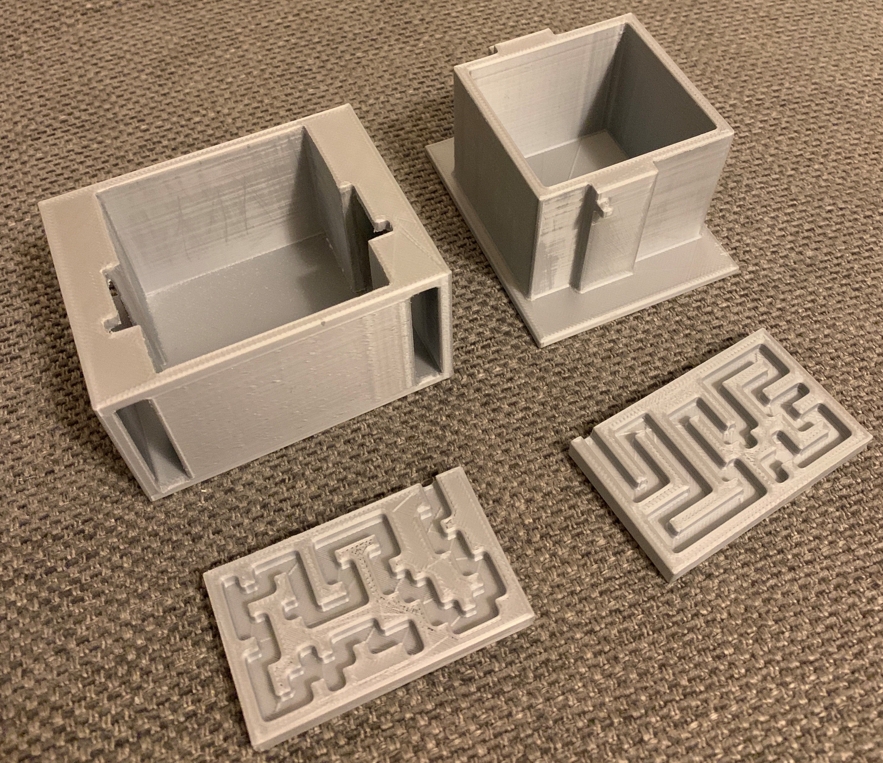 Amaze puzzle box by Florglad | Download free STL model | Printables.com