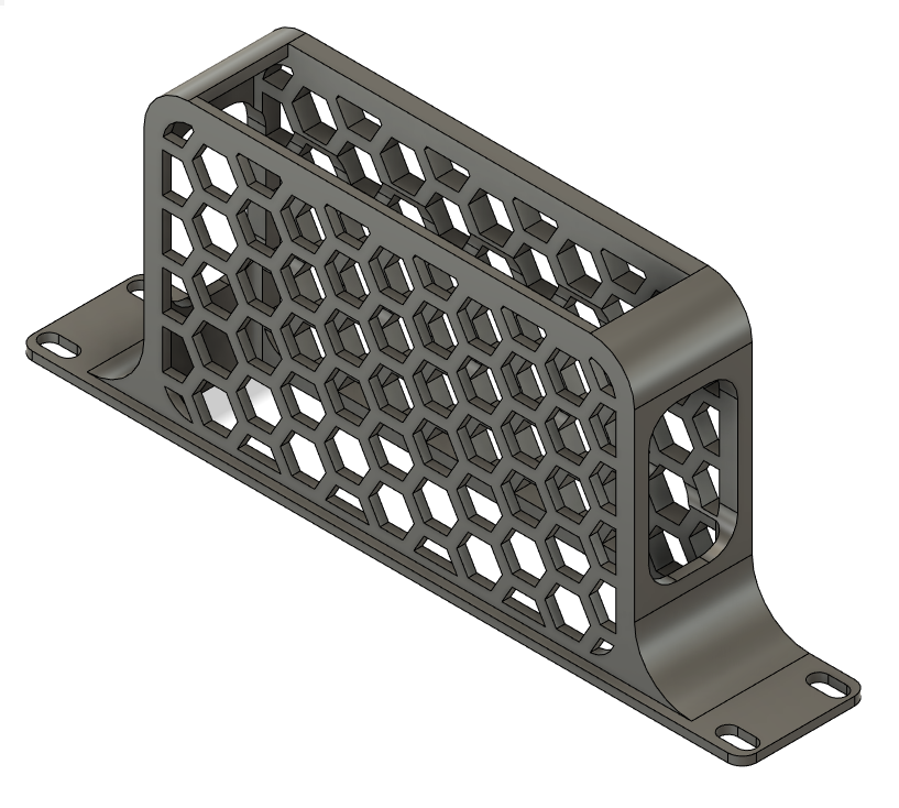 Ubiquiti Unifi USW-Lite-8 PoE 10-inch rack mount by Maurício Pessoa ...