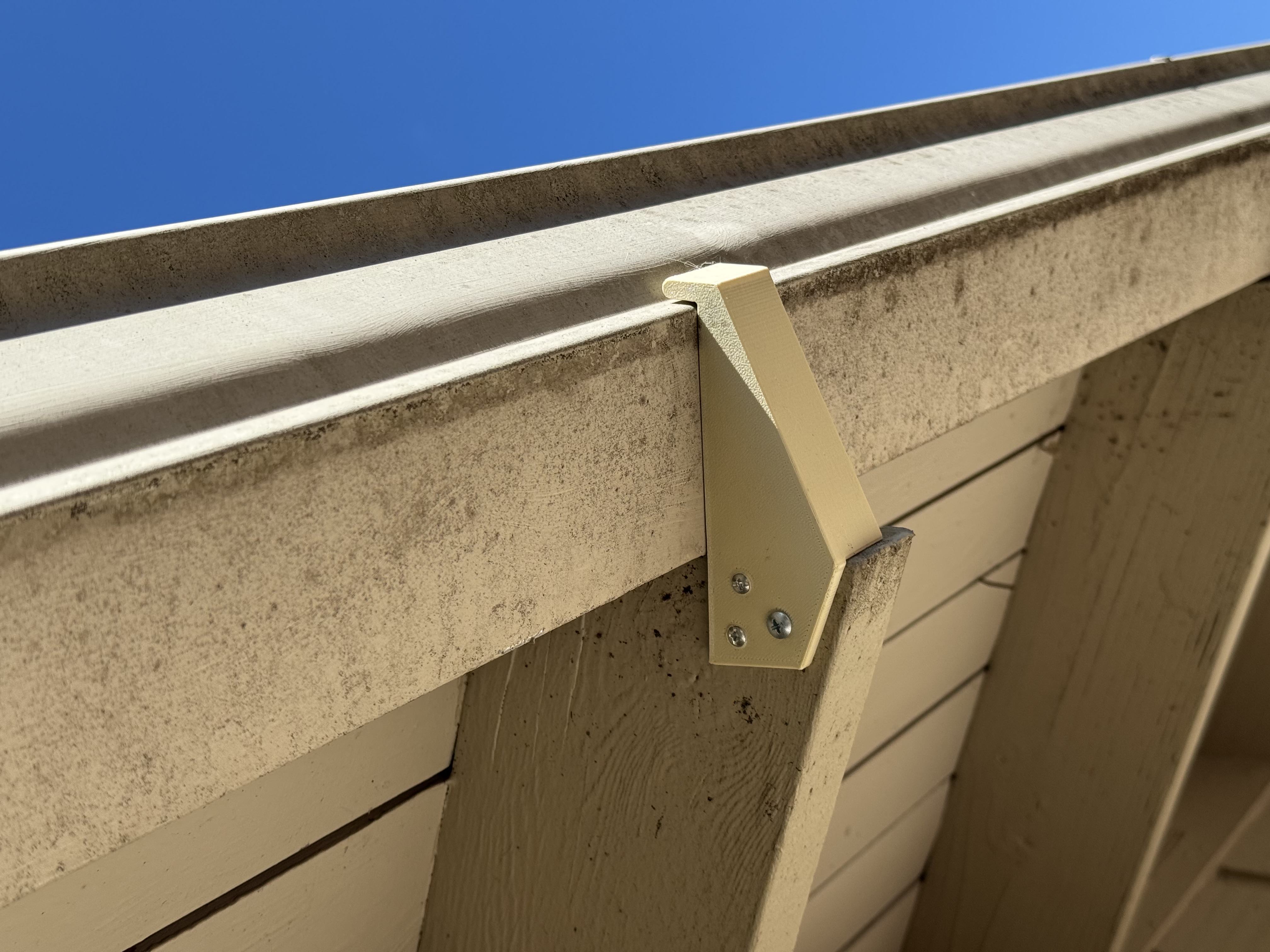 Gutter Support by dcgrove | Download free STL model | Printables.com
