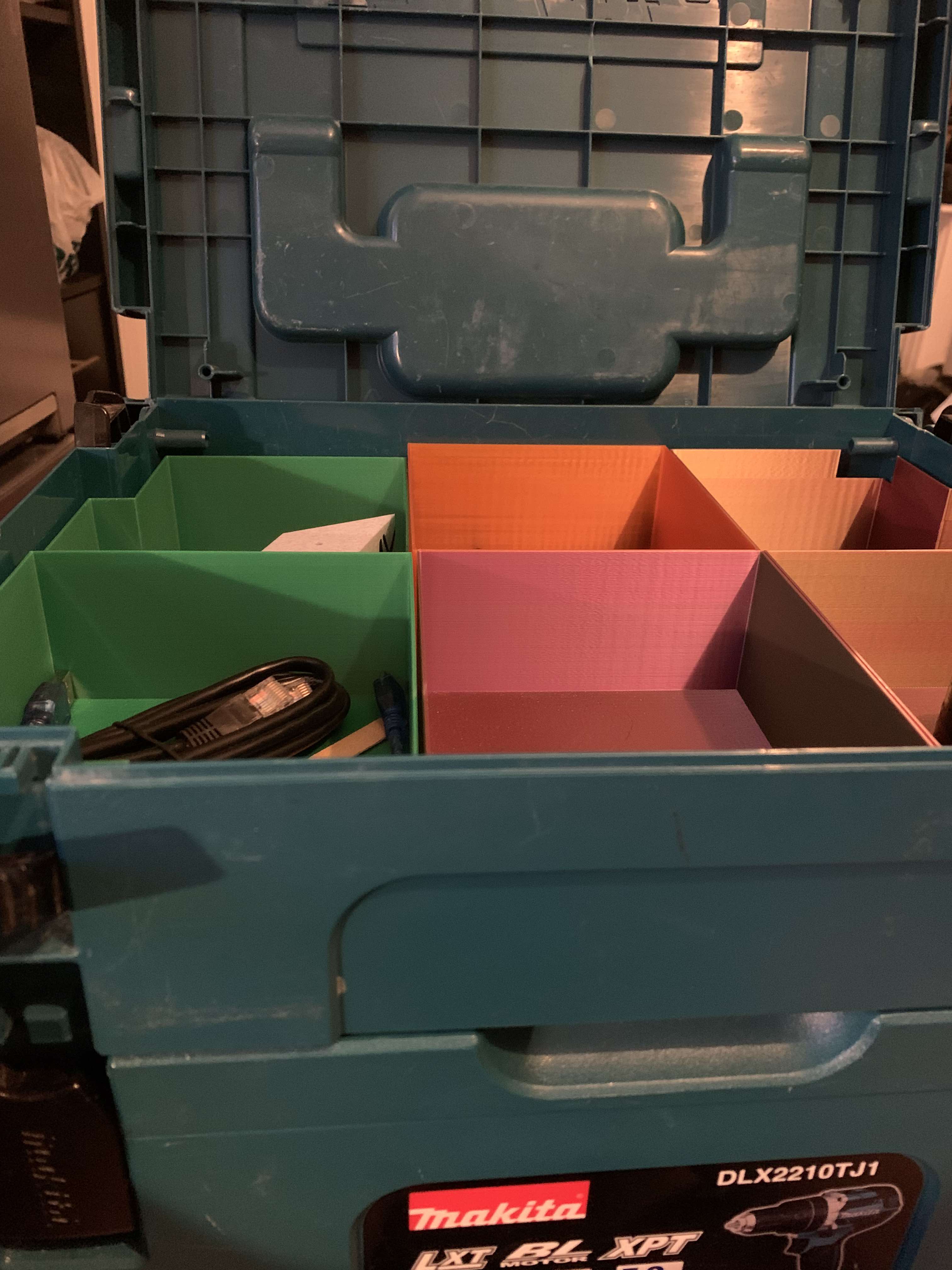 Makita small box, sorting trays by Bartek1981 | Download free STL model ...