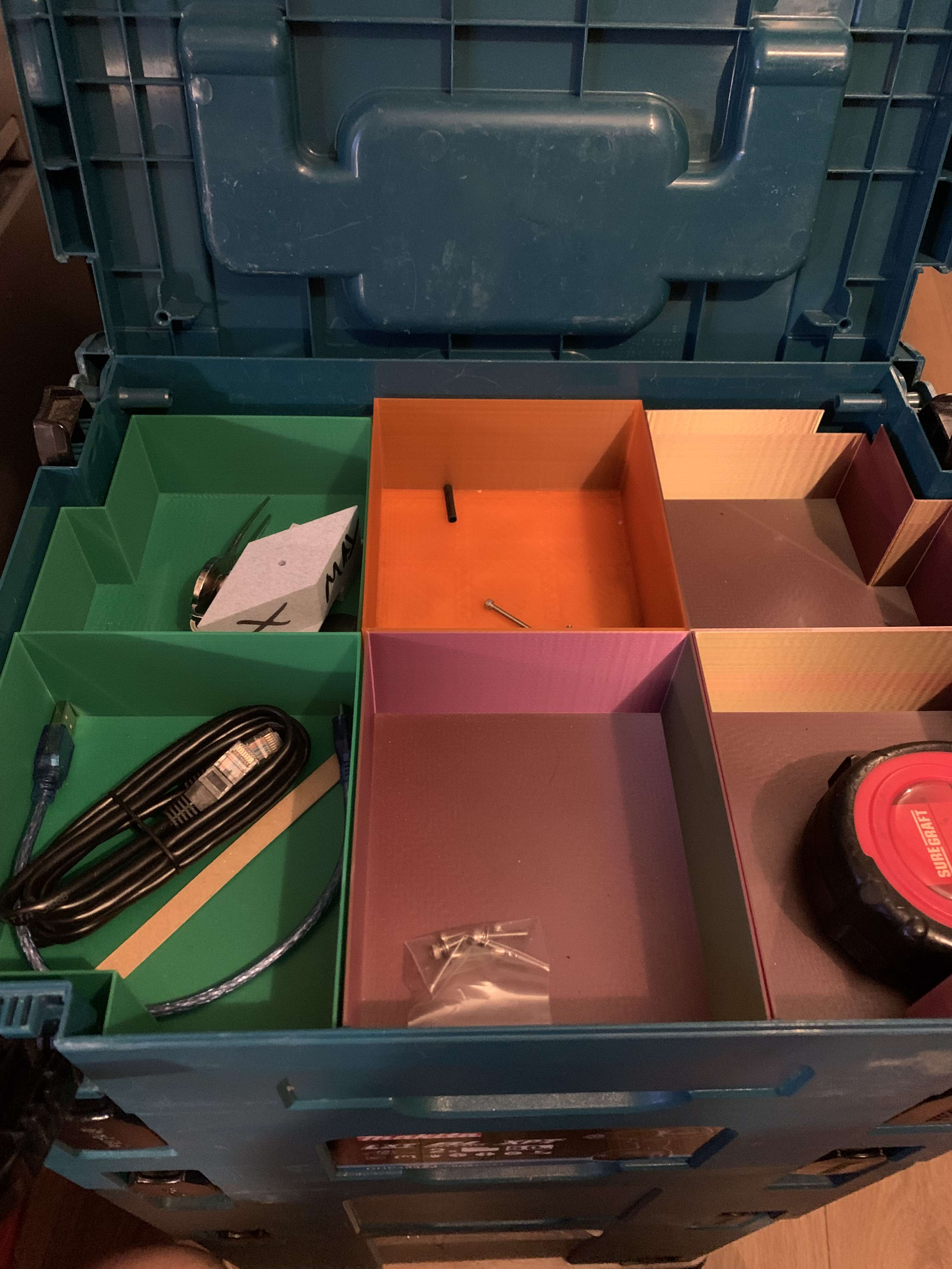 Makita small box, sorting trays by Bartek1981 | Download free STL model ...