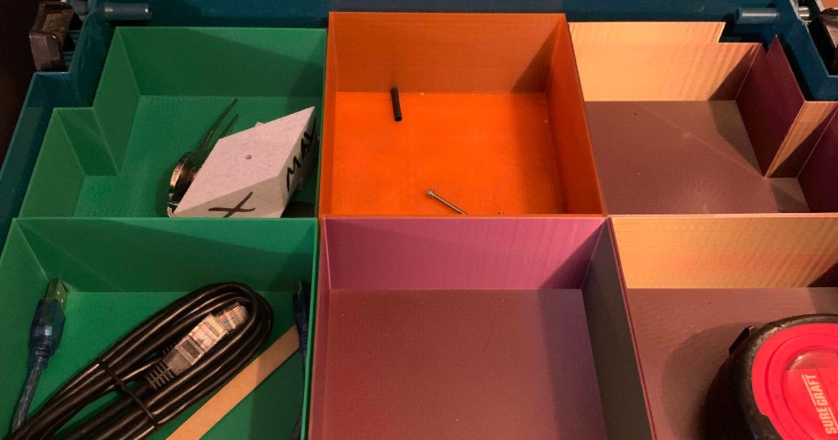 Makita small box, sorting trays by Bartek1981 | Download free STL model ...