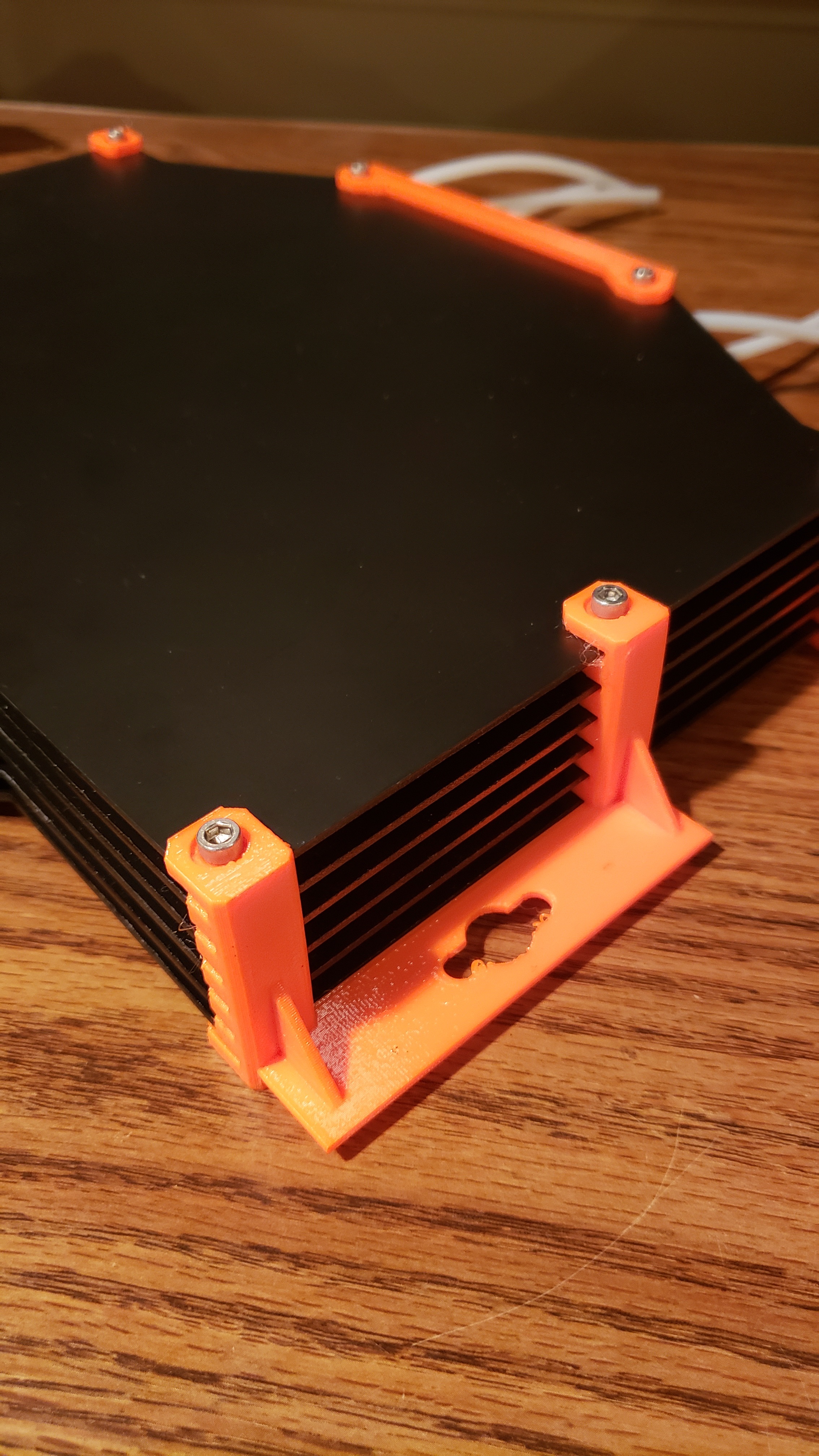 MMU2s Filament Buffer LACK Mount by trv | Download free STL model ...
