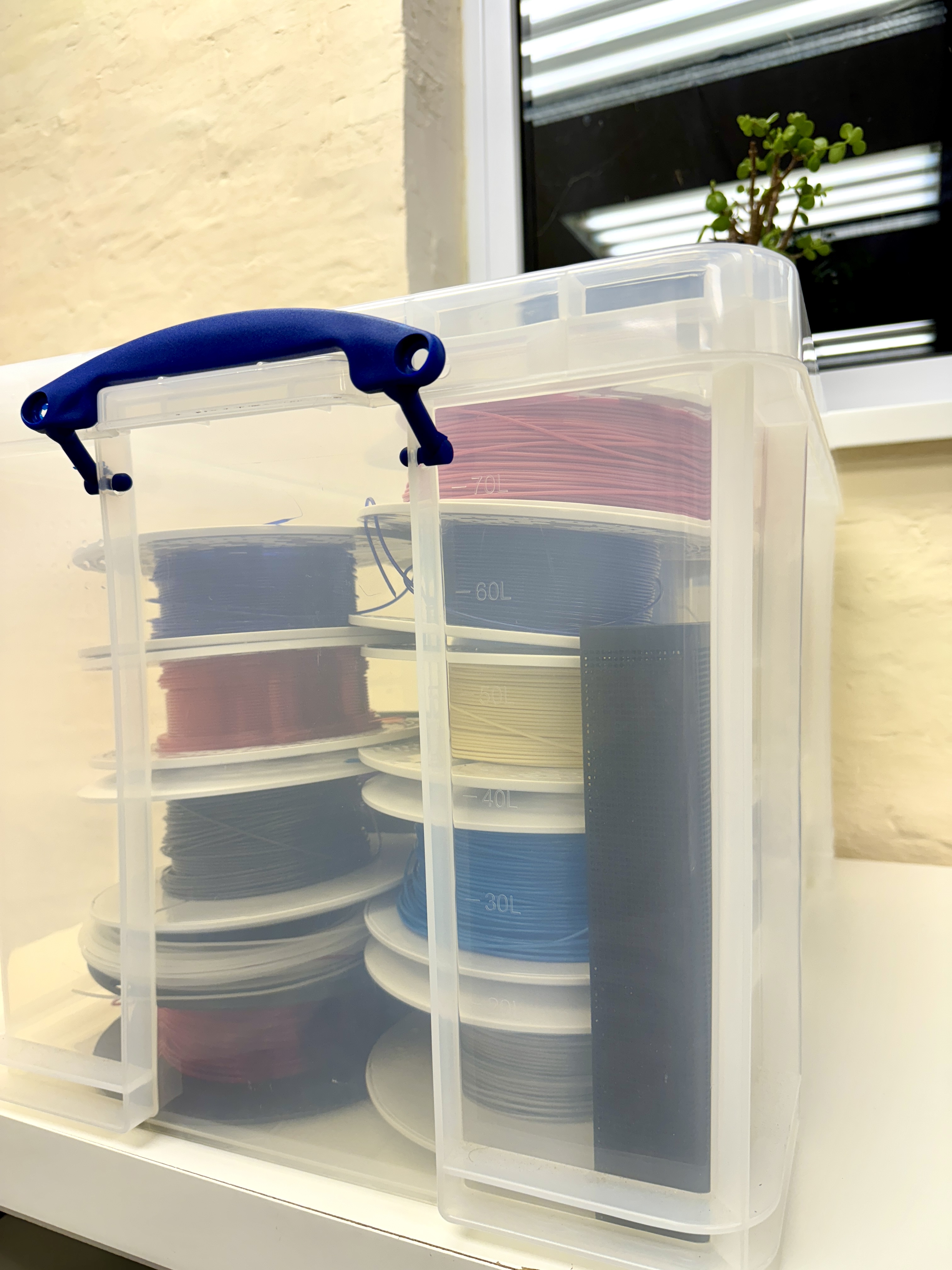 Desiccant Corner Box - Silica Gel Filament Storage Dryer by Lev ...