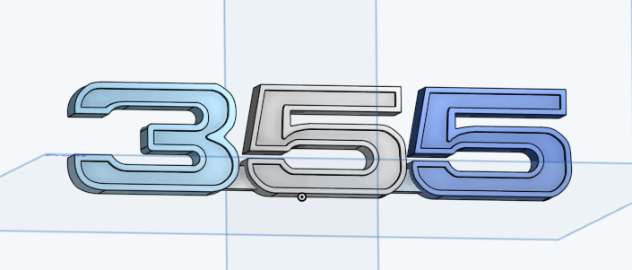 Chevrolet "355" -emblem by SanteriJ | Download free STL model ...