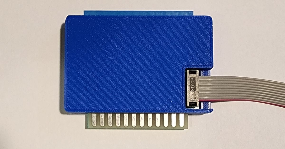 Burst Nibbler Cable Case for Commodore 64 by Ron Shurtz | Download free STL model | Printables.com