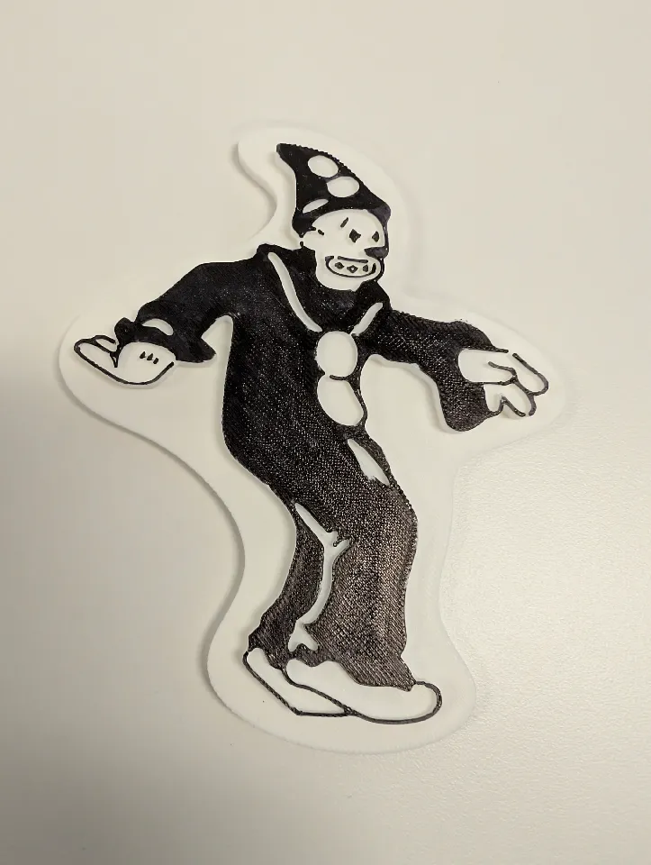 Koko the Clown Art by Missingno. | Download free STL model | Printables.com