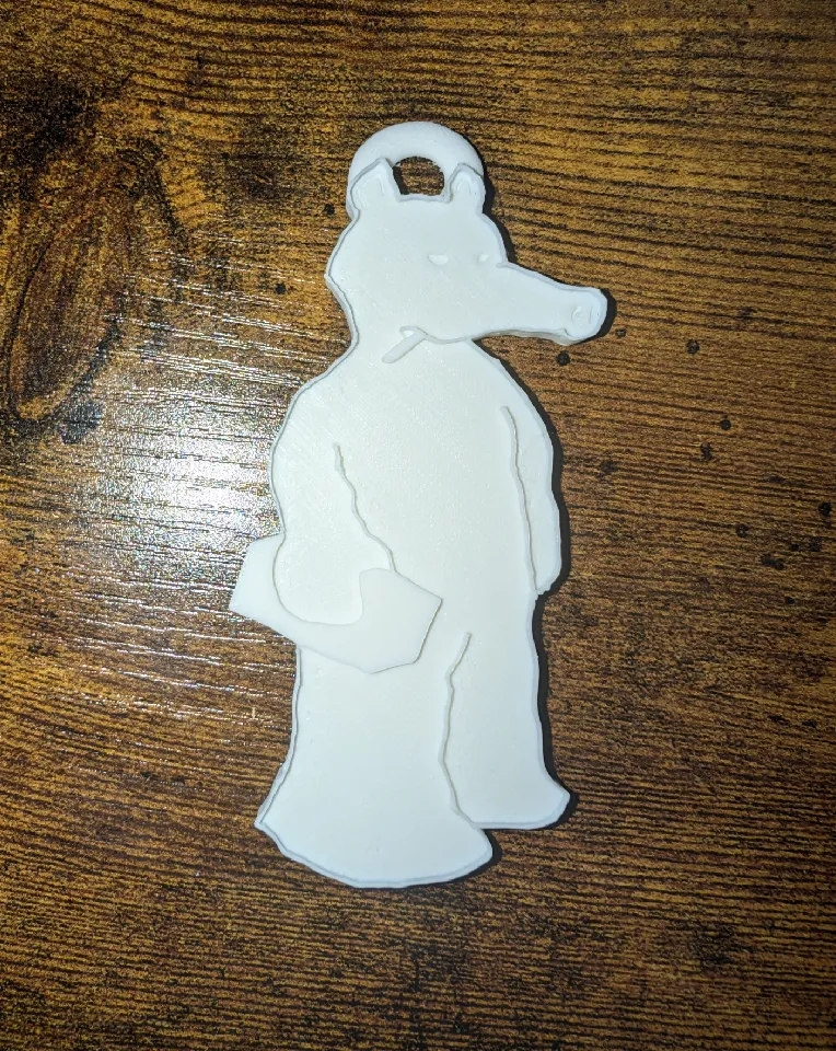 Quasimoto Keychain by Missingno. | Download free STL model | Printables.com