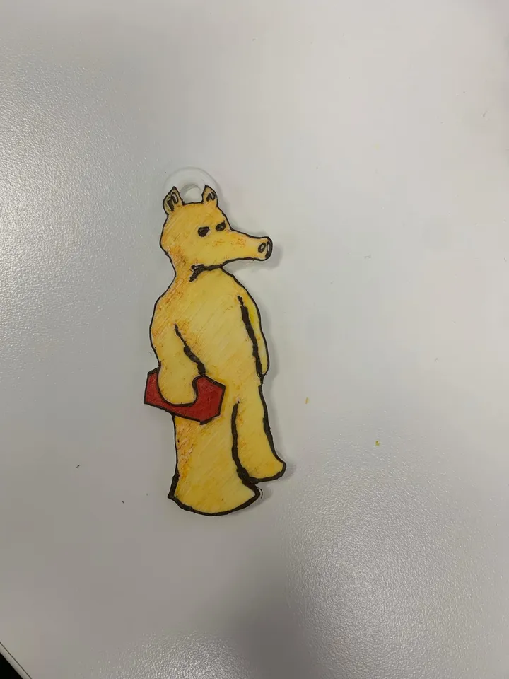 Quasimoto Keychain by Missingno. | Download free STL model | Printables.com