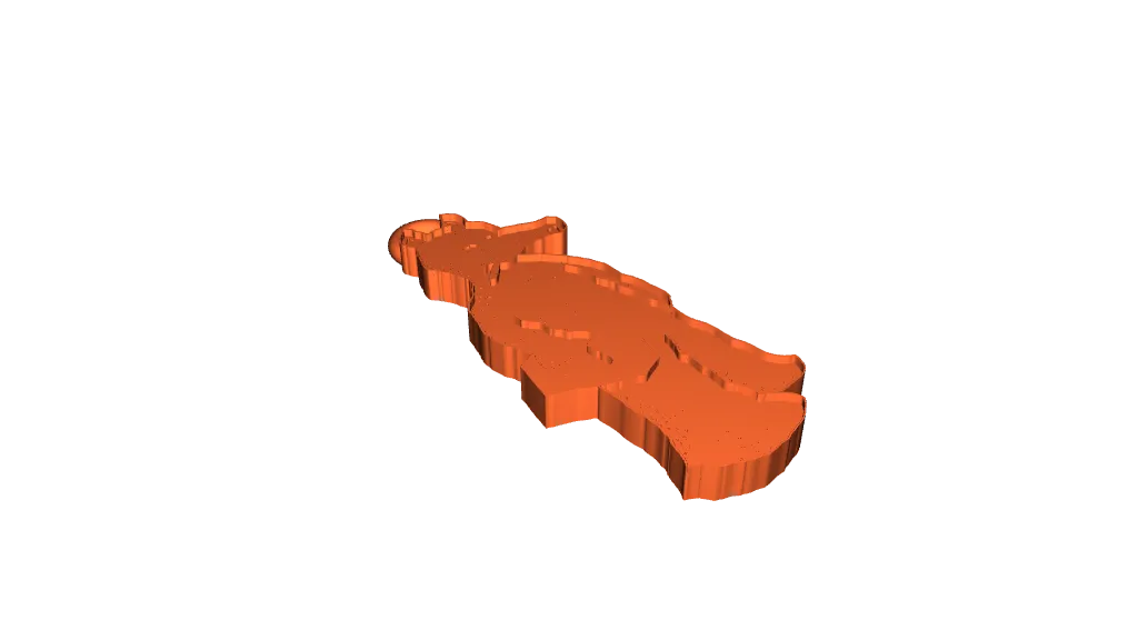 Quasimoto Keychain by Missingno. | Download free STL model | Printables.com