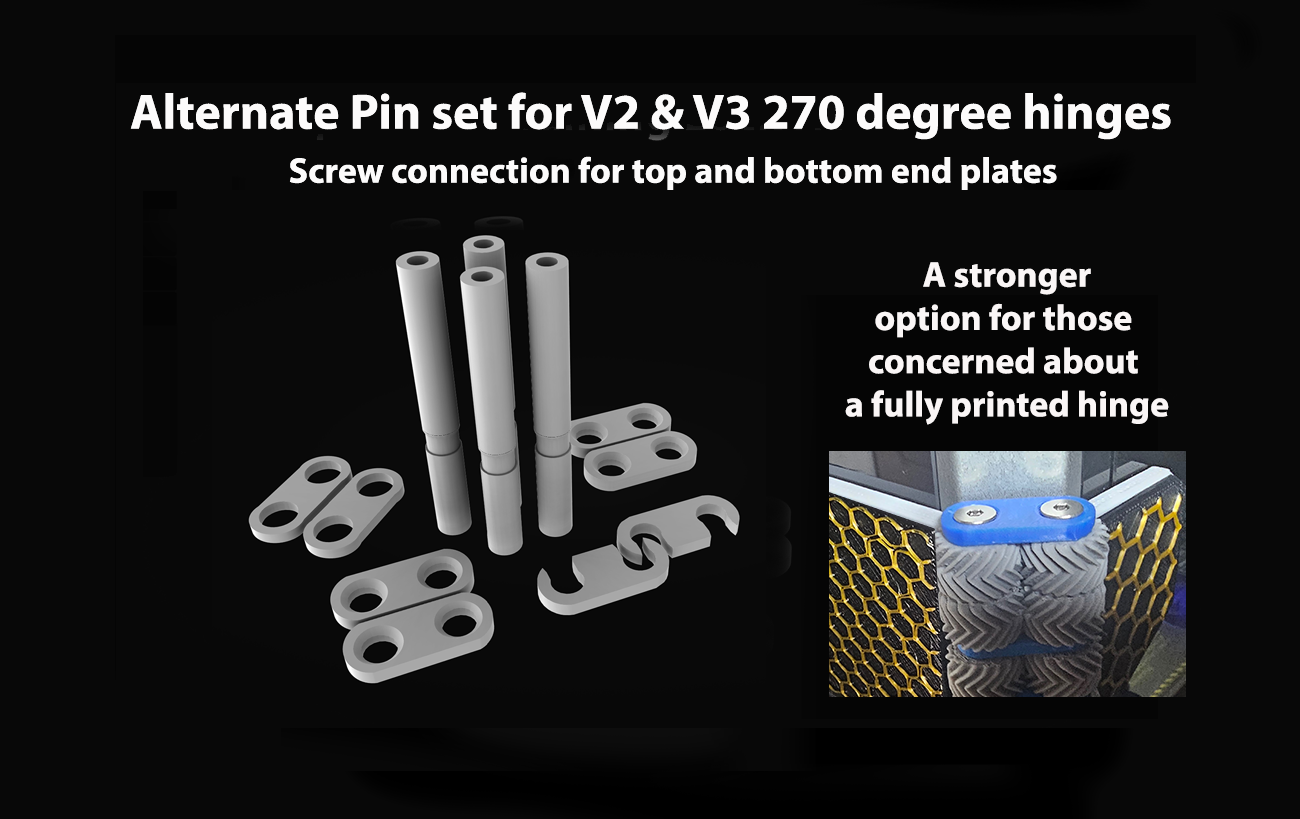 Optional screw type connection for my V2 and V3 270 degree hinges por ...