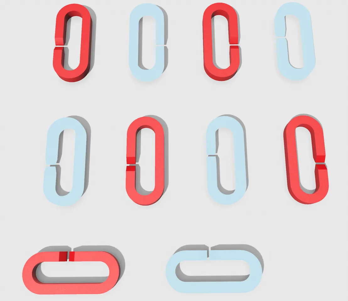 Chain by 3D | Download free STL model | Printables.com