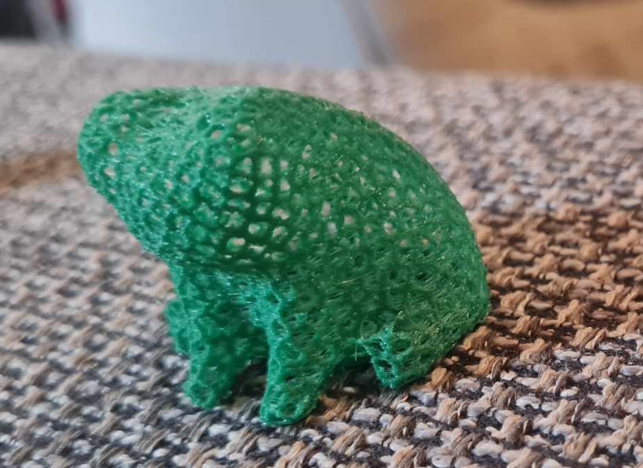 fred the frog but he is voro by M.L | Download free STL model ...