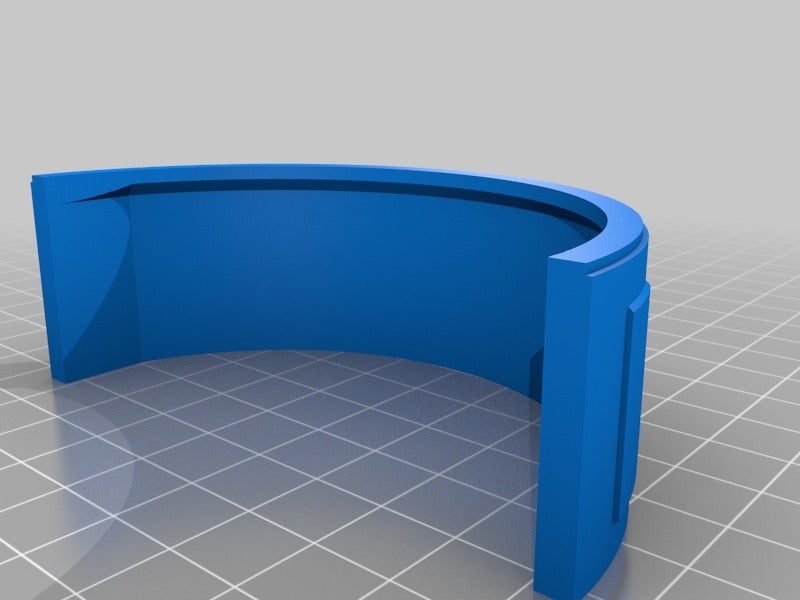 Radial Panel for DS Walls by Galaxy3D | Download free STL model ...