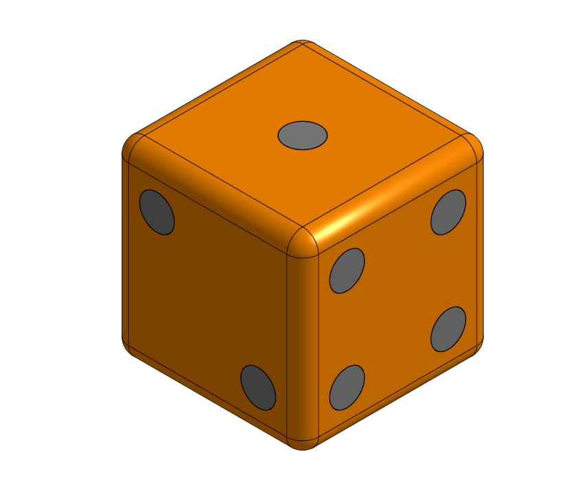 Halloween dice, two versions by ByPS128 | Download free STL model ...