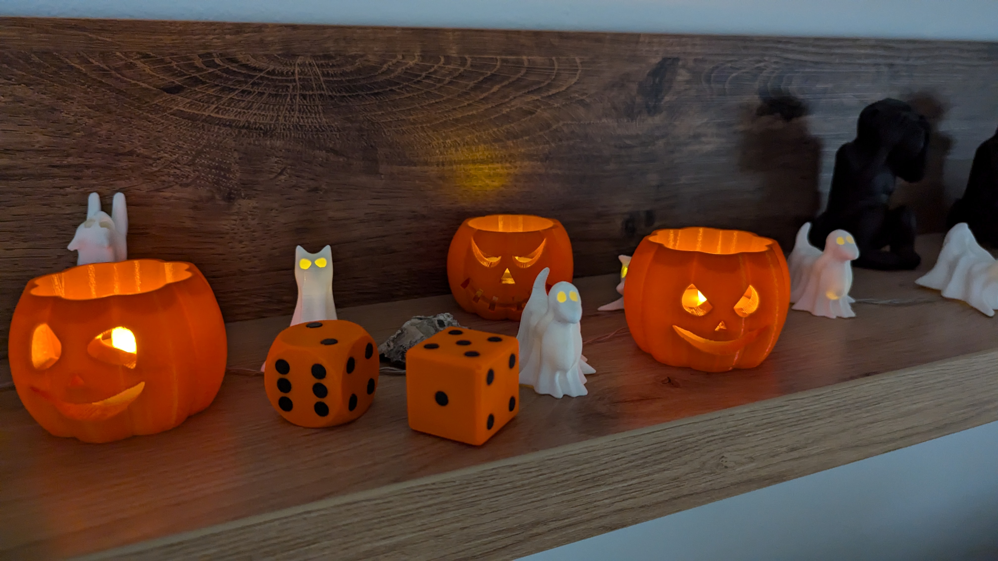 Halloween dice, two versions by ByPS128 | Download free STL model ...